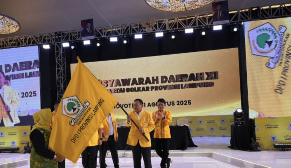 Usulan Sampai DPP, Struktur Pengurus DPD Golkar Lampung Resmi Terbentuk ...